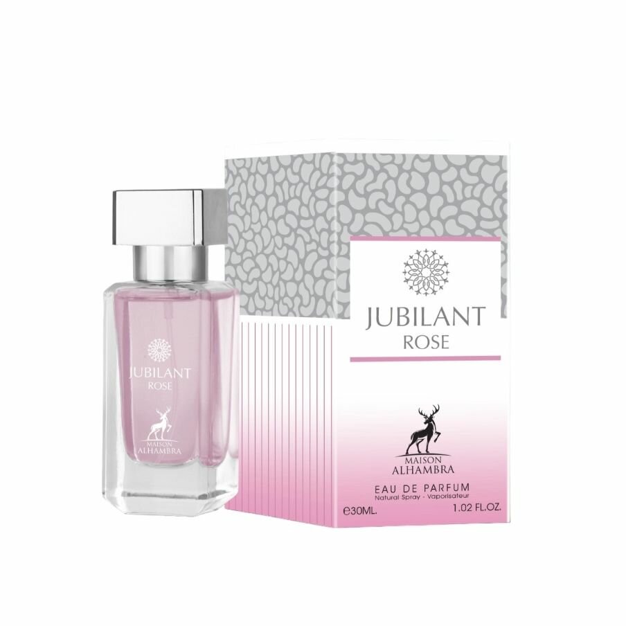 Maison Alhambra Парфюмерная вода женская JUBILANT ROSE 30мл