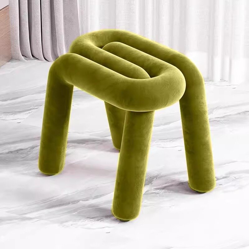 Табурет дизайнерский в стиле BOLD STOOL by Big Game (цвет зеленая трава)
