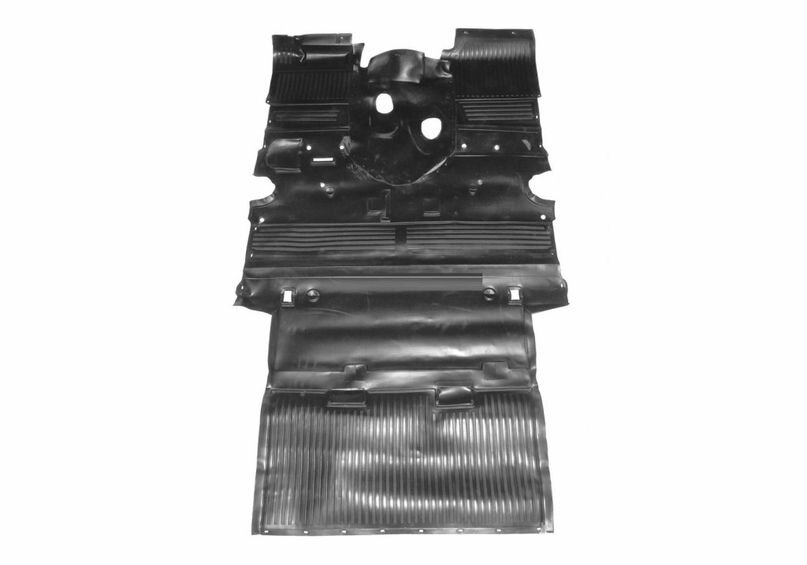 Покрытие пола салона с багажником УАЗ Хантер 5-ти ст. КПП АДС с 2003 г. (полиуретан)