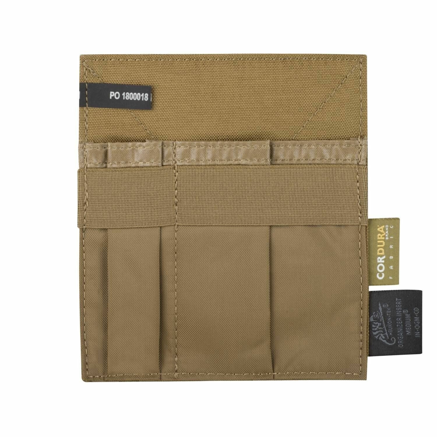 Органайзер вставка для аксессуаров Helikon Organizer Insert Medium Coyote — фото 1