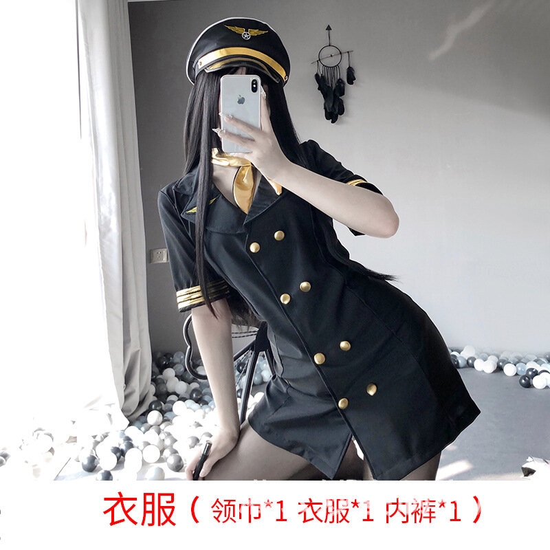 Костюм Miaozi "Сексуальная женщина-полицейский", цельный, размер 1040