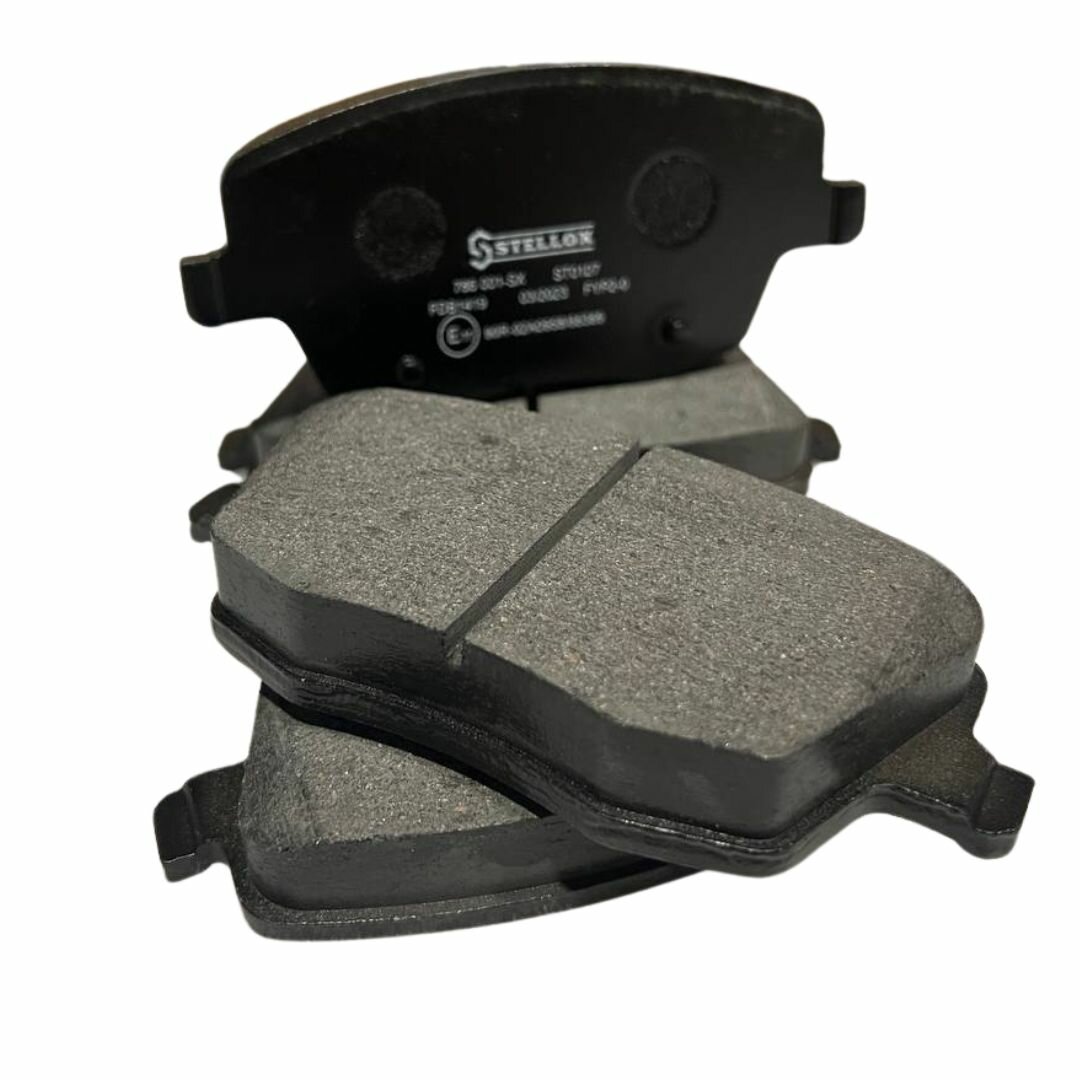 Колодки передние для Volkswagen Polo 4 (9N, 9A) 2001-2009 / тормозные дисковые на Фольксваген Поло 4 / комплект 4шт.