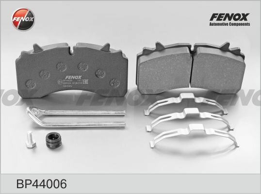 BP44006 Колодки тормозные SAF SKRB. 9022WI. Wabco Integral. 00- Задняя ось/ось прицепа/ WABCO PAN 22