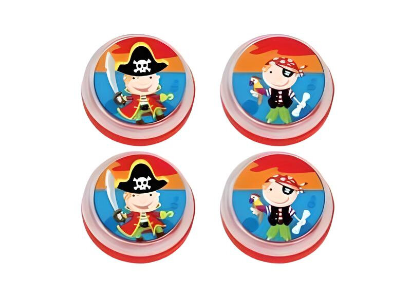 Йо-йо на веревке Веселые пираты 4шт