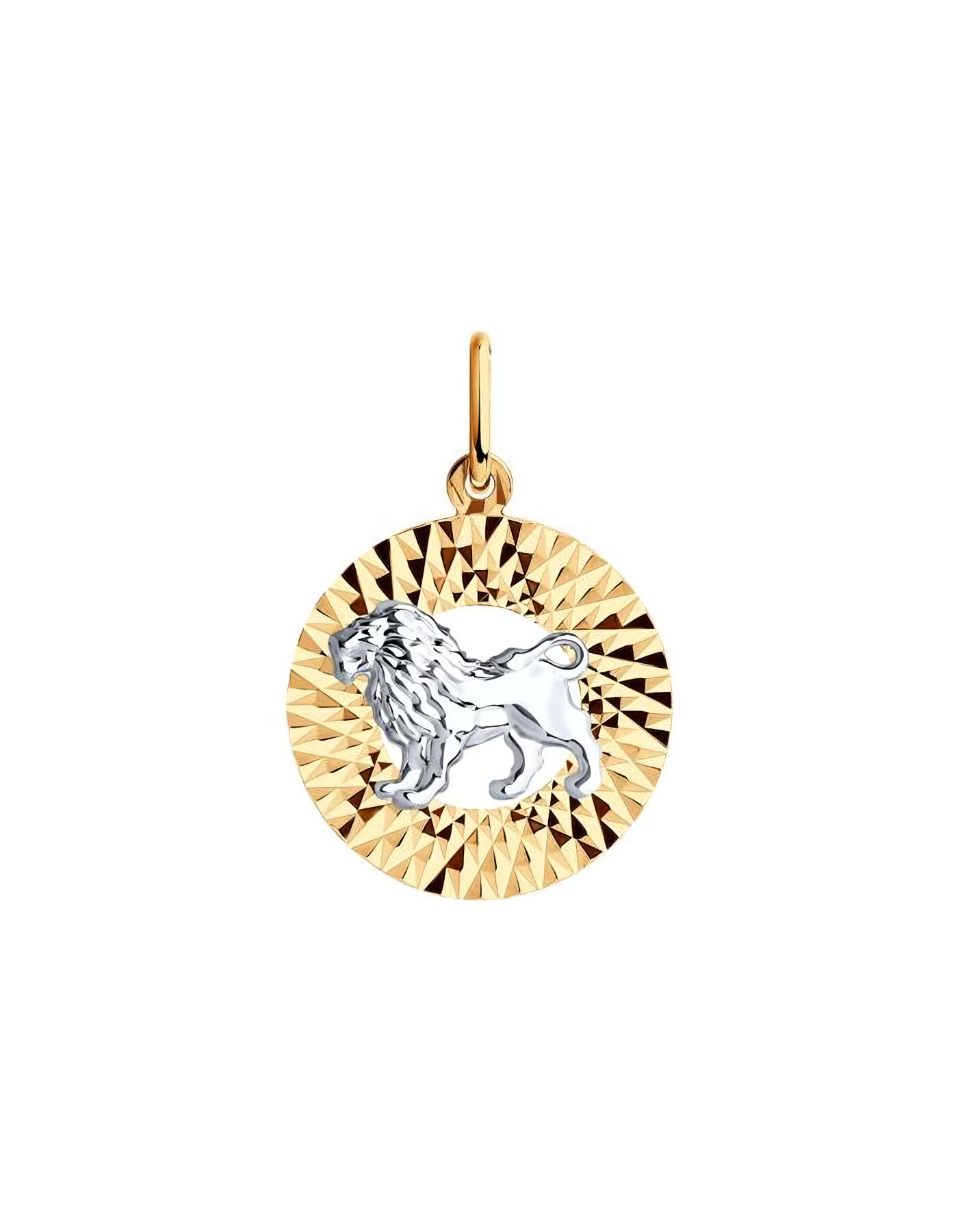 Подвеска, красное золото, 585 проба