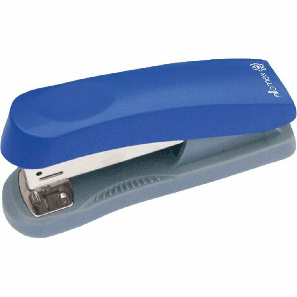 Степлер ATTOMEX №24/6, 26/6 до 25 л, пластик, синий