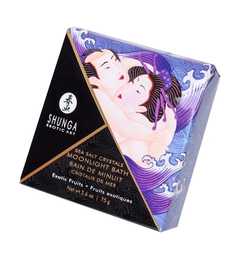 SHUNGA Ароматическая соль для ванны MOONLIGHT BATH Exotic Fruits 75 гр.