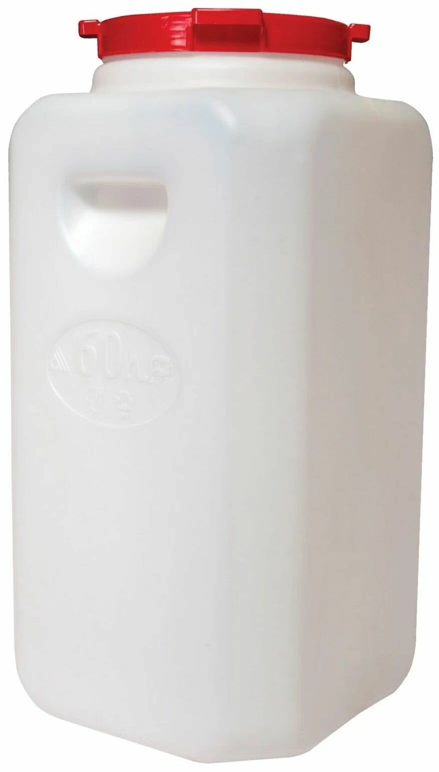 Канистра-бочка 60 л. прямоугольная