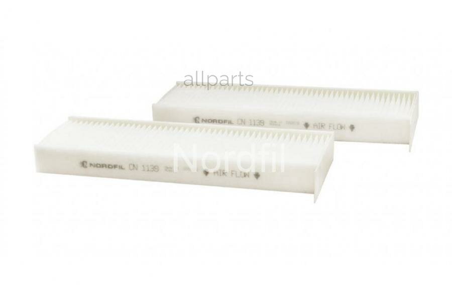 NORDFIL CN1139-2 Фильтр салона (комплект 2 шт.) Citroen Berlingo II C4 Picasso I II Jumpy III Peugeot 3008 3008