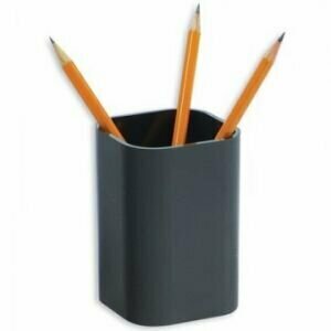 Подставка-стакан для канцелярских мелочей Attache черная, 865