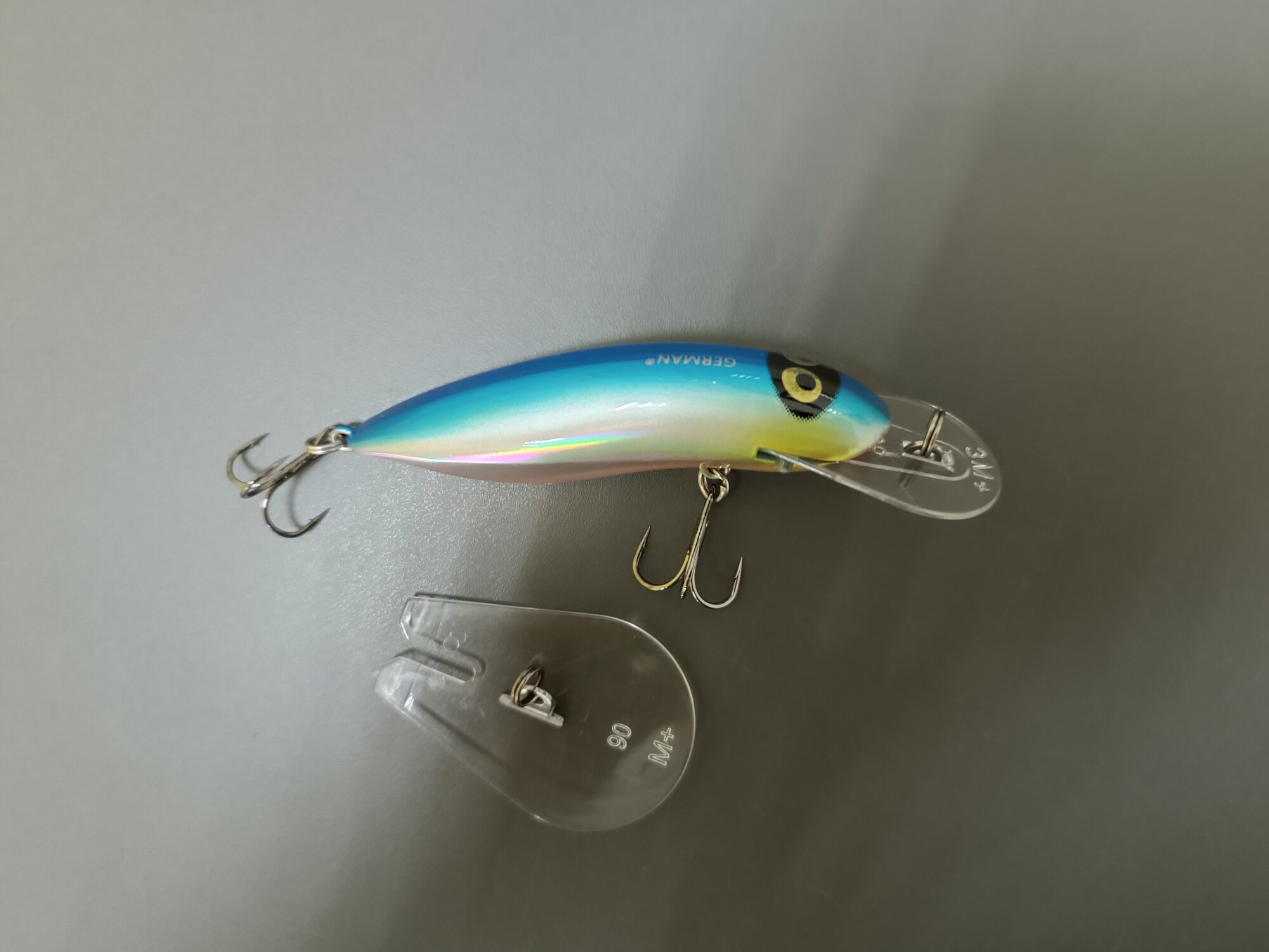 Воблер German Aggressor 85, цвет Н002, 12 гр, плавающий, 4 м