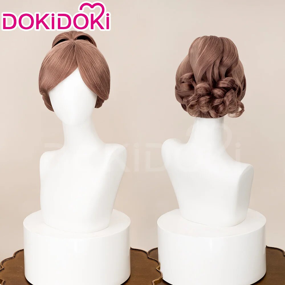 Косплей парик DokiDoki коричневый, цвет Ponytail Version