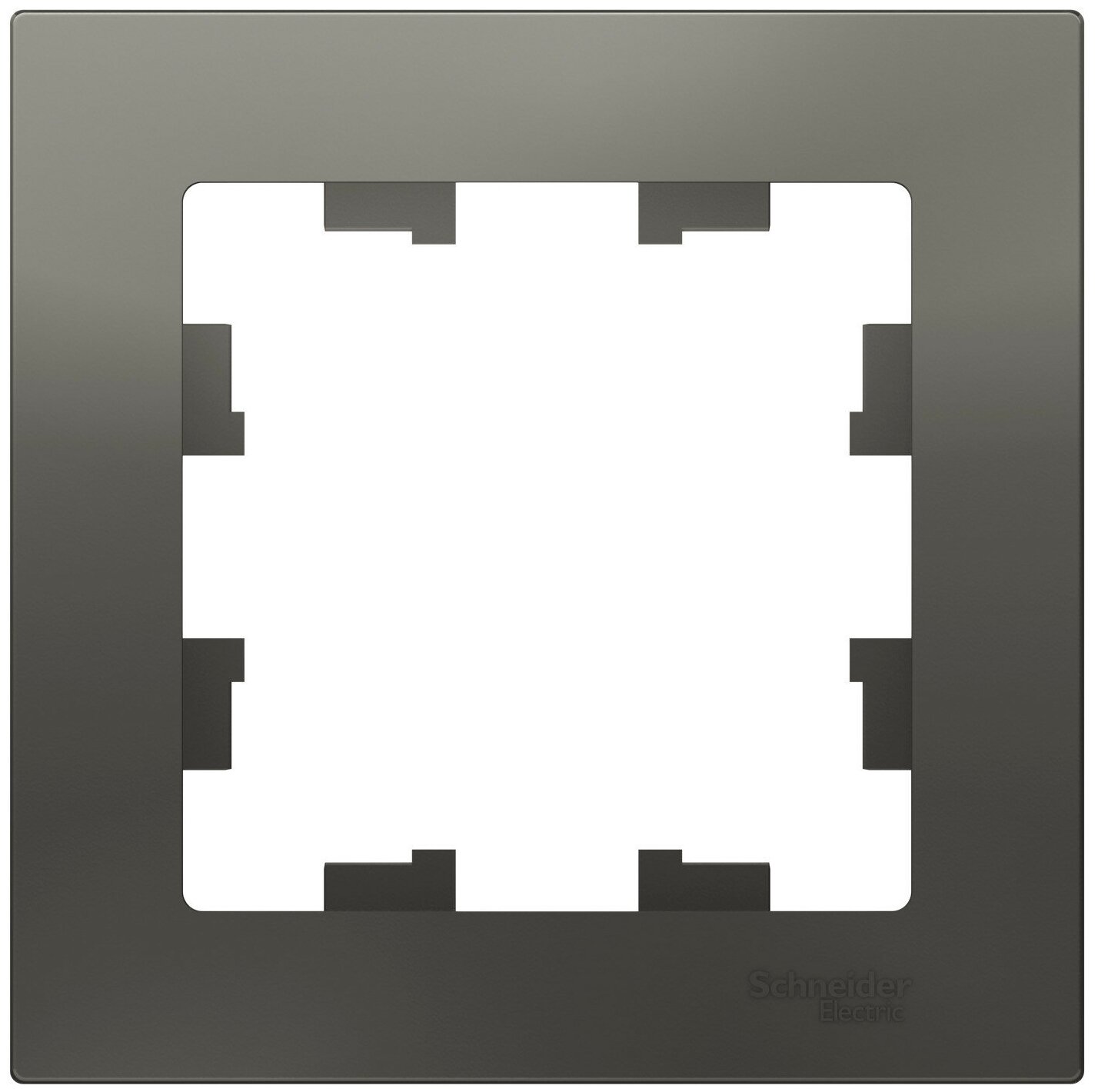 Рамка 1 м сталь AtlasDesign (Schneider Electric), арт. ATN000901