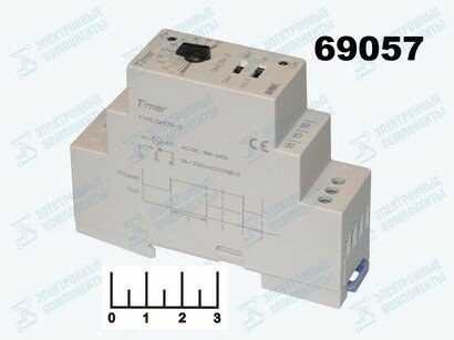 Реле времени DHC19-2 0.1сек-10мин (таймер)