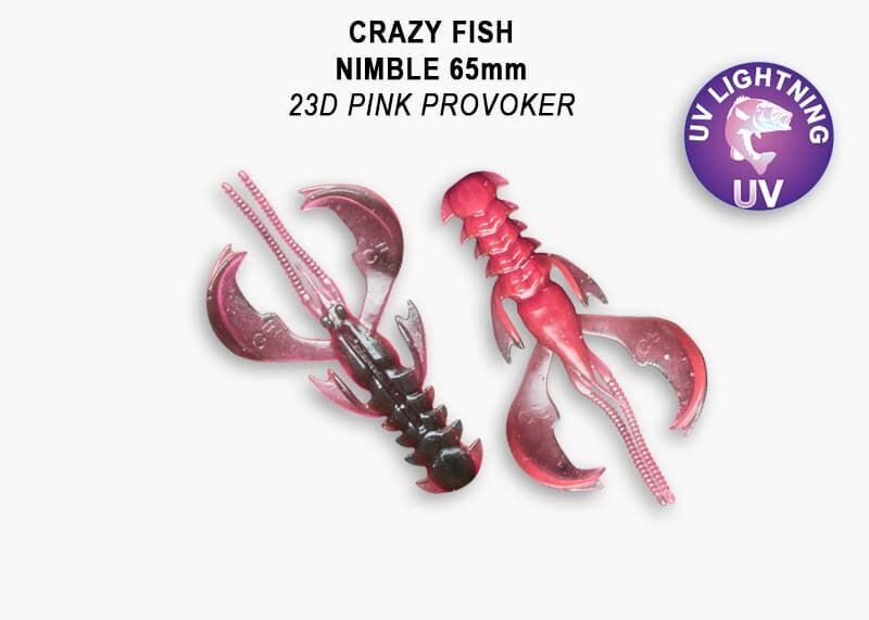 Силиконовые приманки CF Nimble 2.5" 44-65-23d-6 кальмар