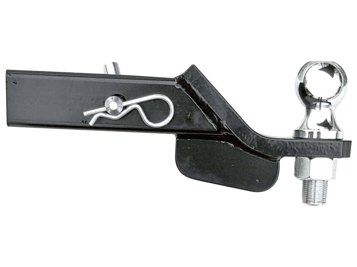 Переходник для установки фаркопа РИФ + шар тип E + палец (занижение 2 - 50 мм)