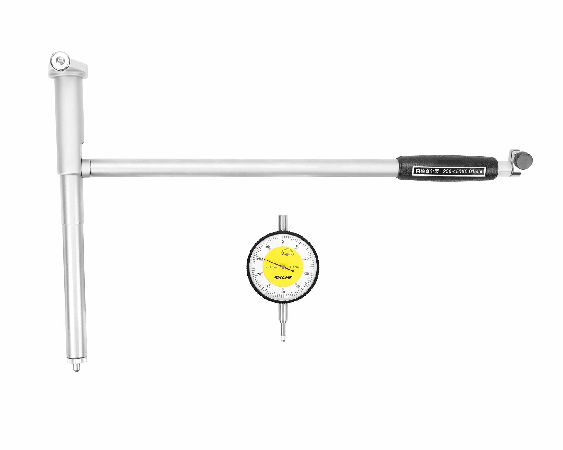 SHAHE Нутромер индикаторный НИ 250 - 450 , ц. д. 0,01 мм, грси №85113-22