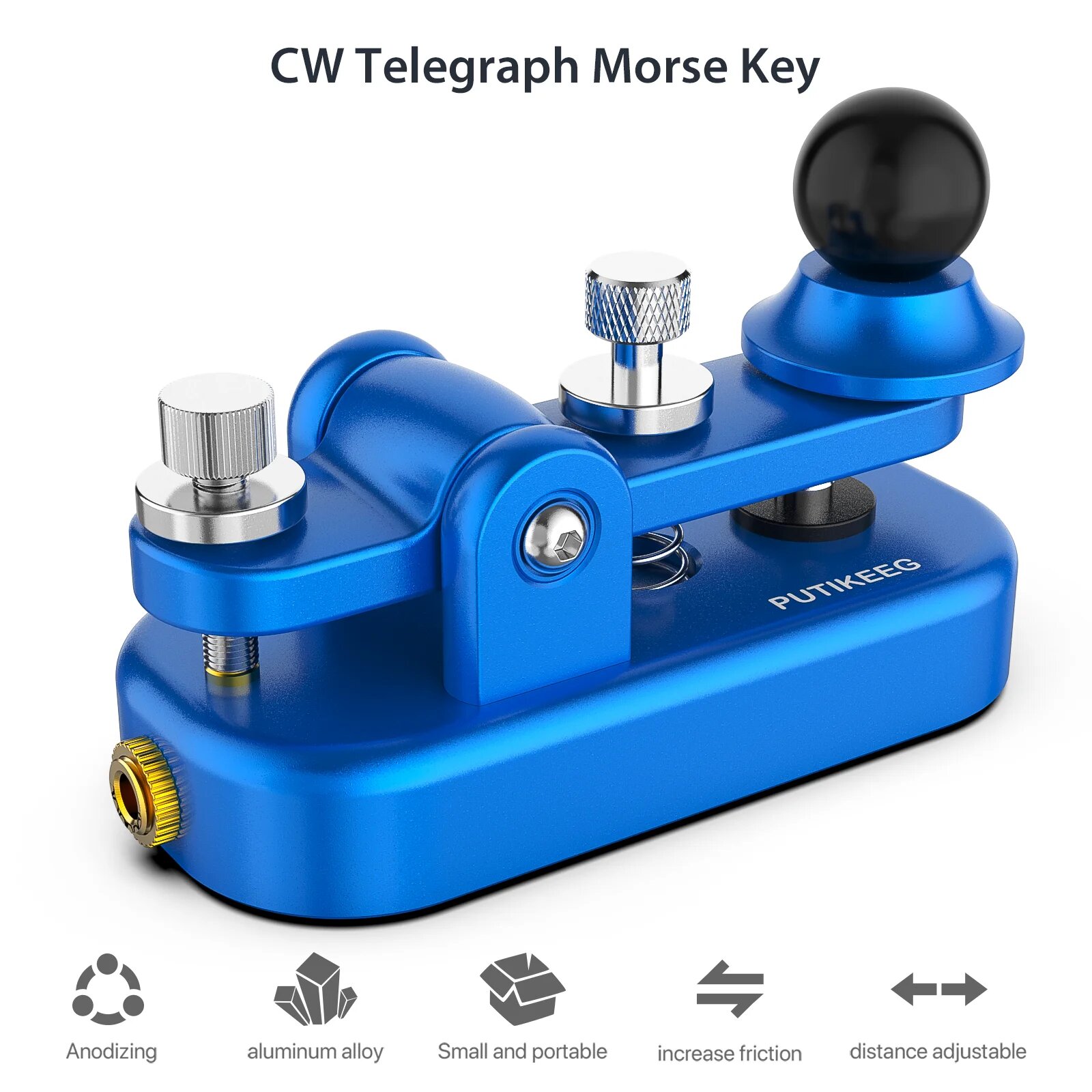 Putikeeg Morse Code Straight Key — фото 1