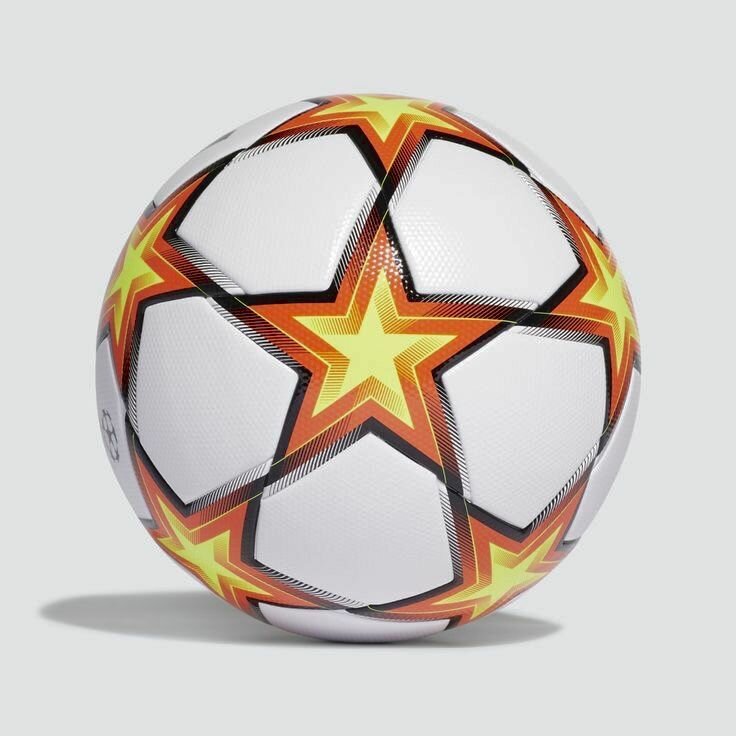 Футбольный мяч лиги чемпионов оранжевый