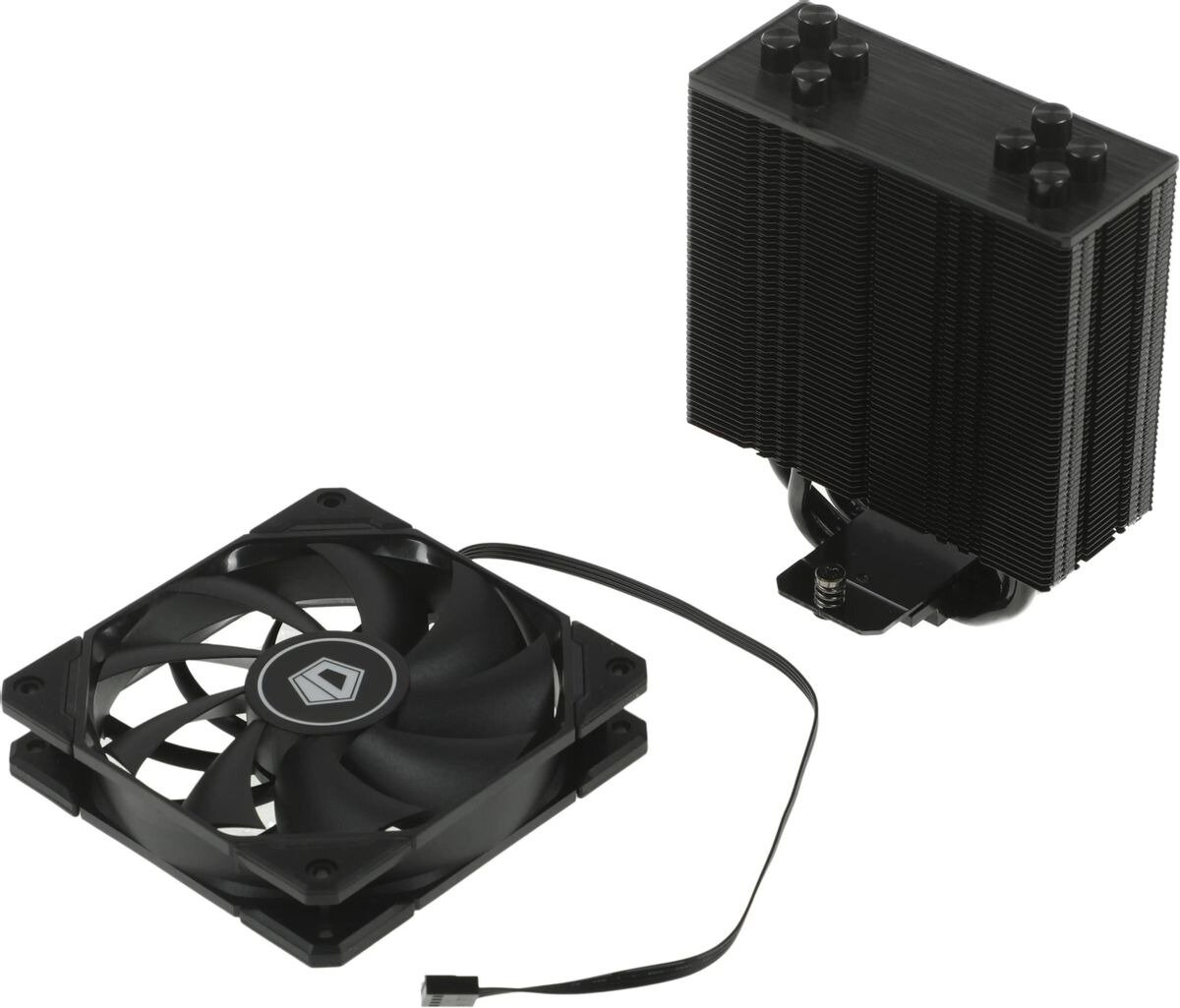 Кулер ID-Cooling SE-224-XTS BLACK (LGA1700/1200/1151/1150/1155/1156 AMD AM5/AM4) Ret