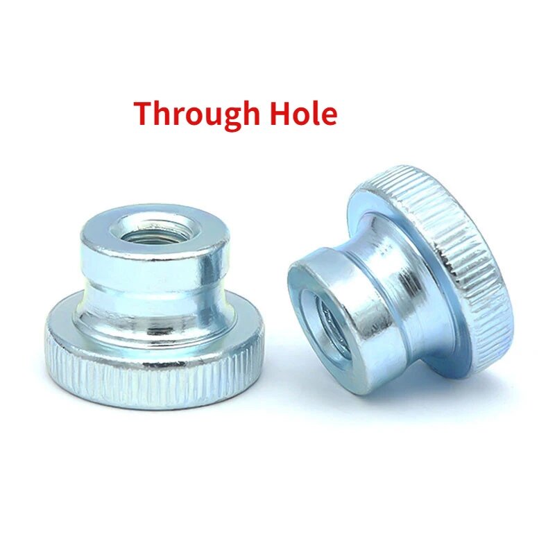 Гайки М3-М12 из нержавеющей стали 304 M6(1Pcs), Blue Zinc Plated