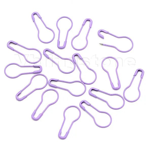 Металлические булавки для вязания 100 шт. Фиолетовый, 13