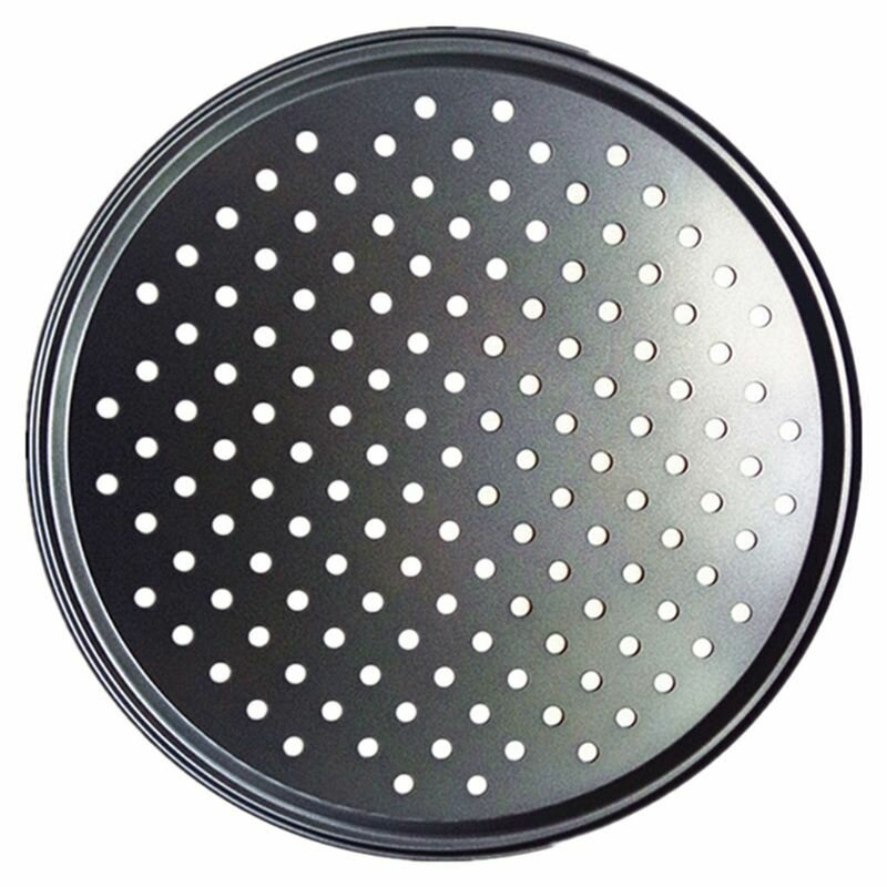 Форма для выпечки пиццы с перфорированным антипригарным покрытием-32 см