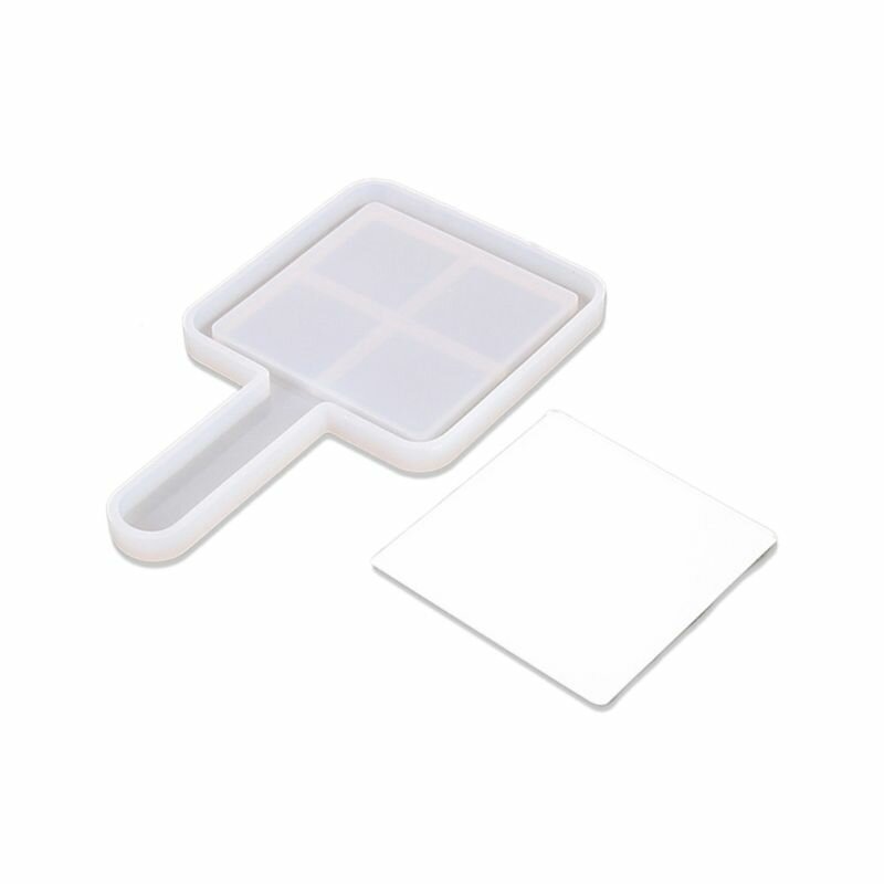 Геометрические фоторамки, полимерные формы с зеркальным зеркалом, косметическая форма, силиконовый набор для макияжа