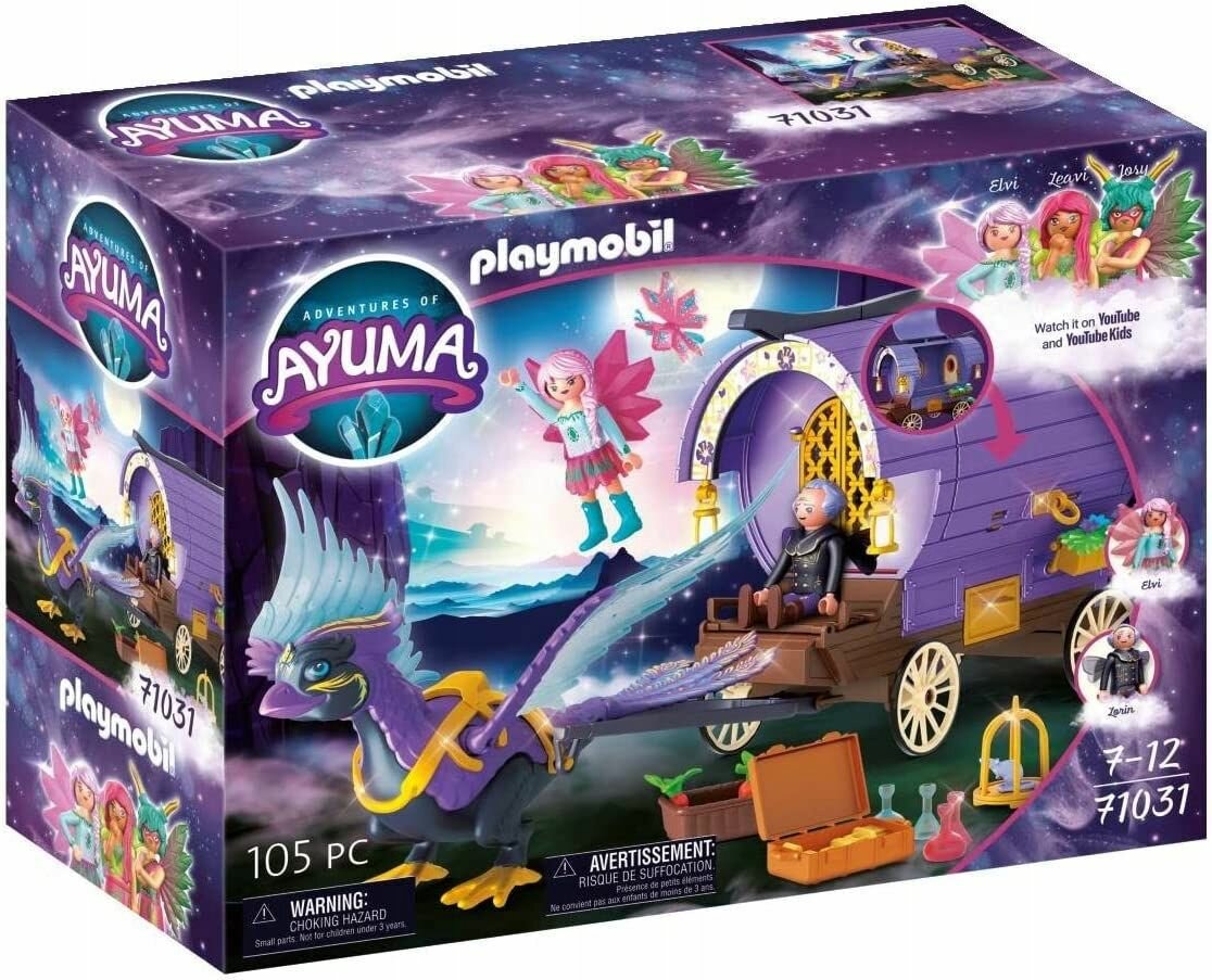 Конструктор Playmobil Ayuma - Карета Феи Аюма с Фениксом - Плеймобиль Аюма 71031
