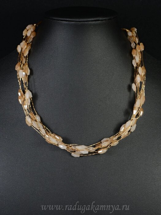 Колье, циркон