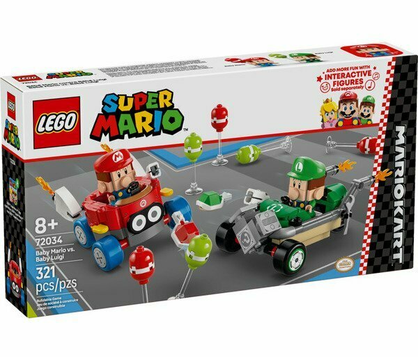 Конструктор LEGO Super Mario 72034 Малыш Марио против Малыша Луиджи (Lego 72034)