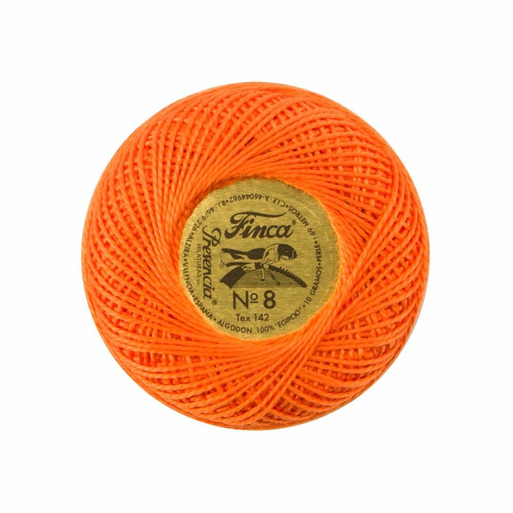 Мулине PRESENCIA HILATURAS "Finca Perle", Жемчужное, №8, однотонный цвет 1325, 1 шт