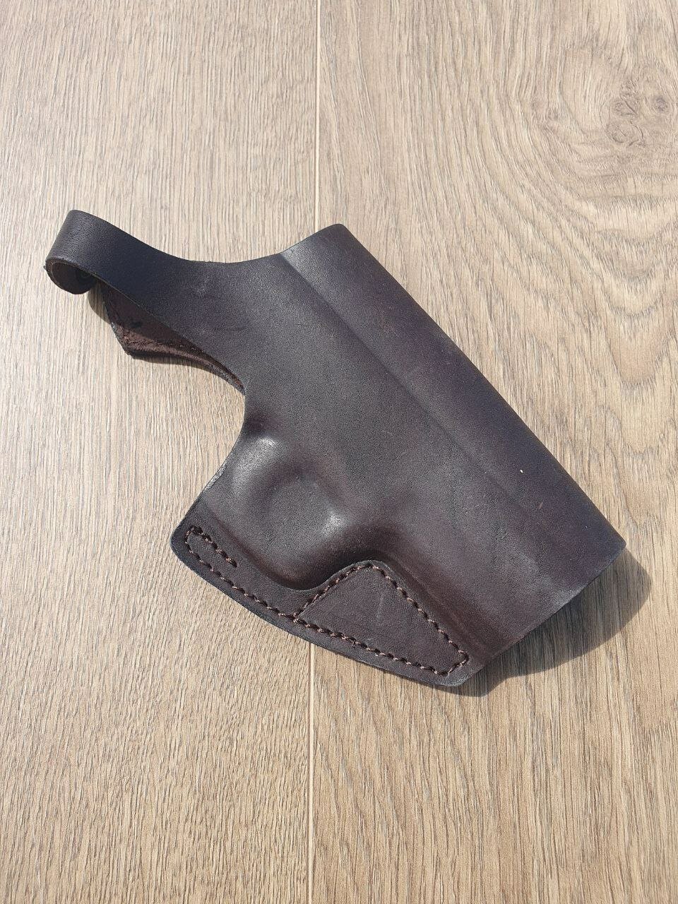 Поясная кобура для Вальтер-СП-88, Гроза, Хорхе (пластик), Grand Power, Inna, FANTOM 9 P.A, Фантом натуральная кожа.