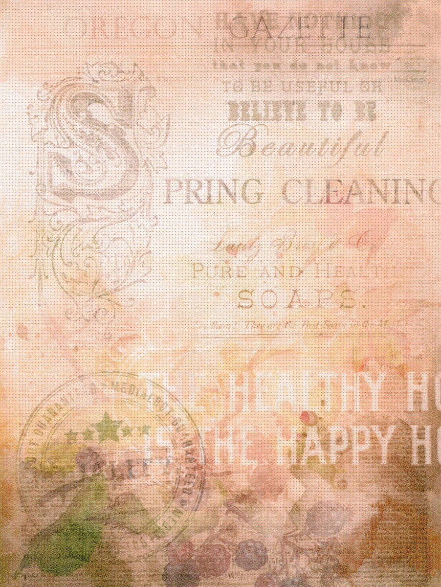 Канва дизайнерская 21х30 см Аида 18, 100% хлопок