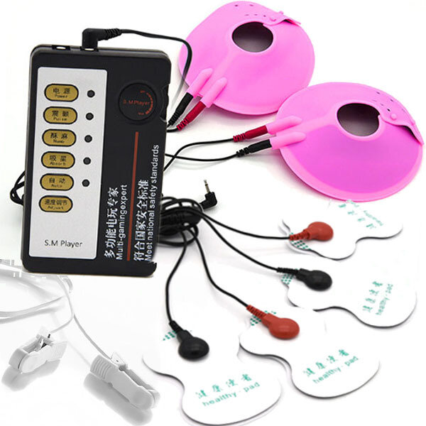 SM злоупотребление зажим для сосков электрический шок зажим для сосков молокоотсос стимуляция массаж груди наклейки на соски для мужчин и женщин для мастурбации и обучения секс-реквизит