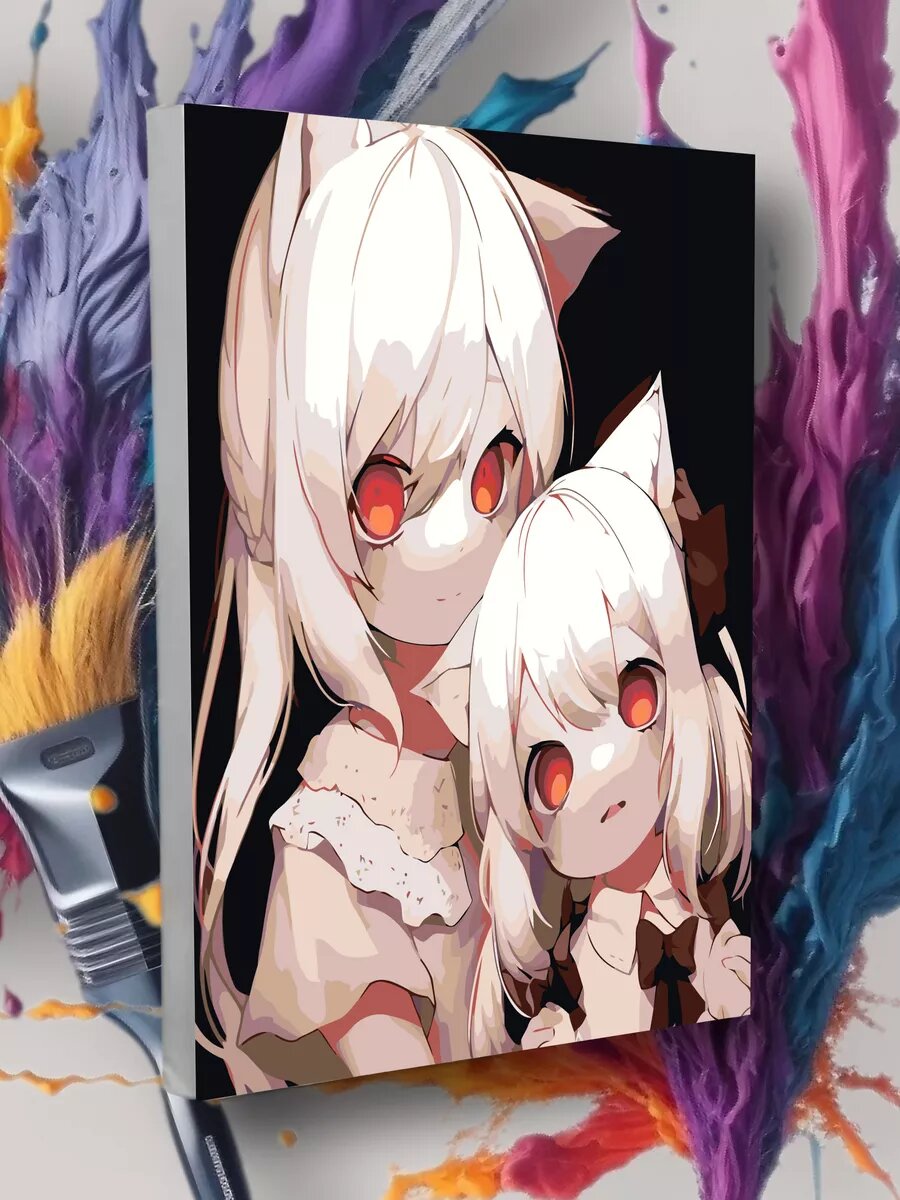 Картина по номерам Аниме