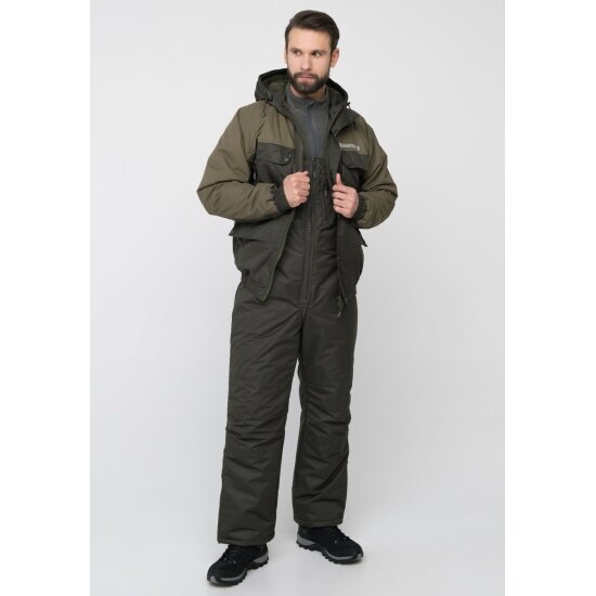 Костюм демисезонный Huntsman Таймень цвет Хаки ткань Breathable, разм. 56-58/182