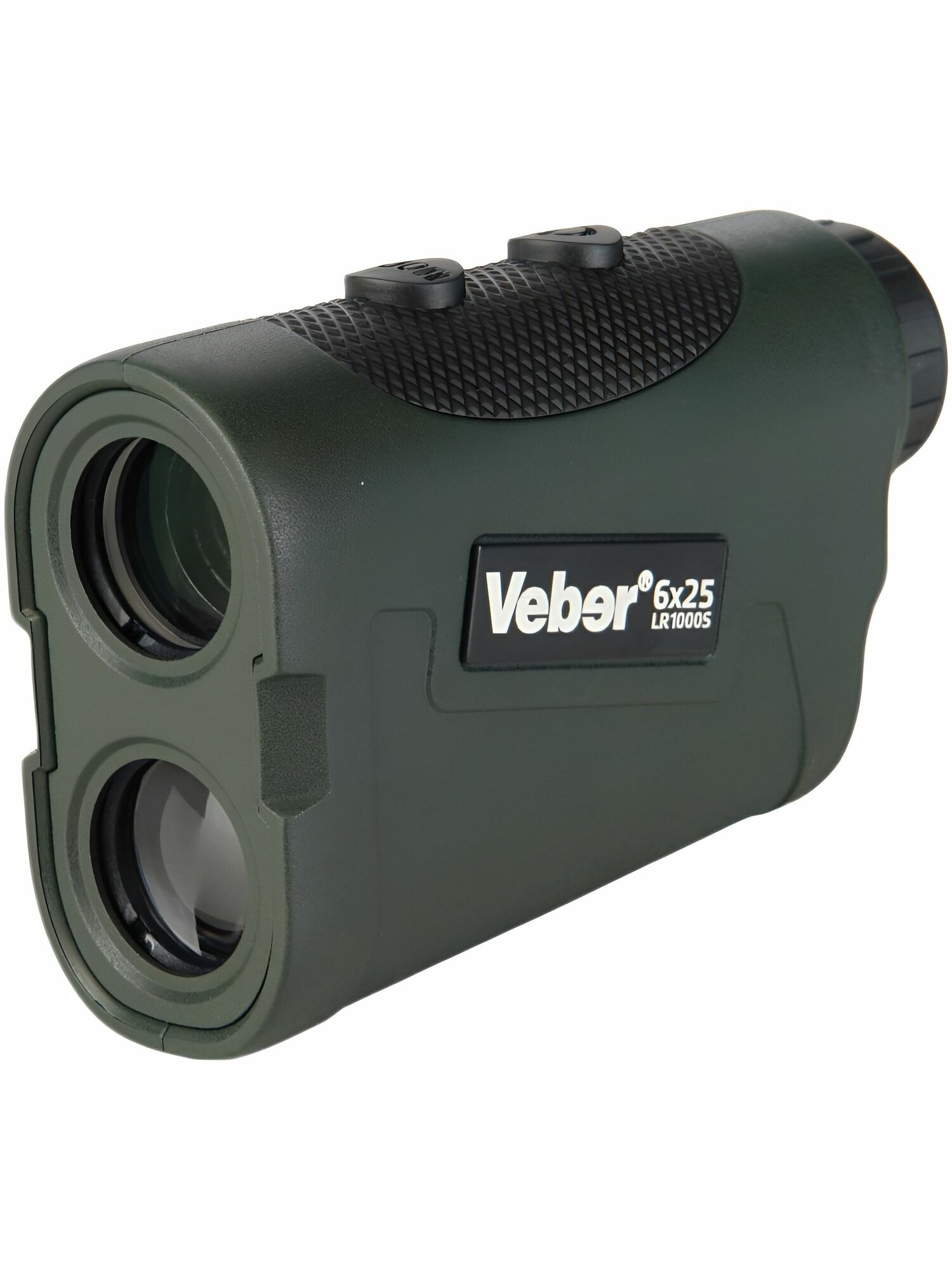 Лазерный дальномер Veber LR 1000S, 6x25, с отражателем, IP54, ABS пластик