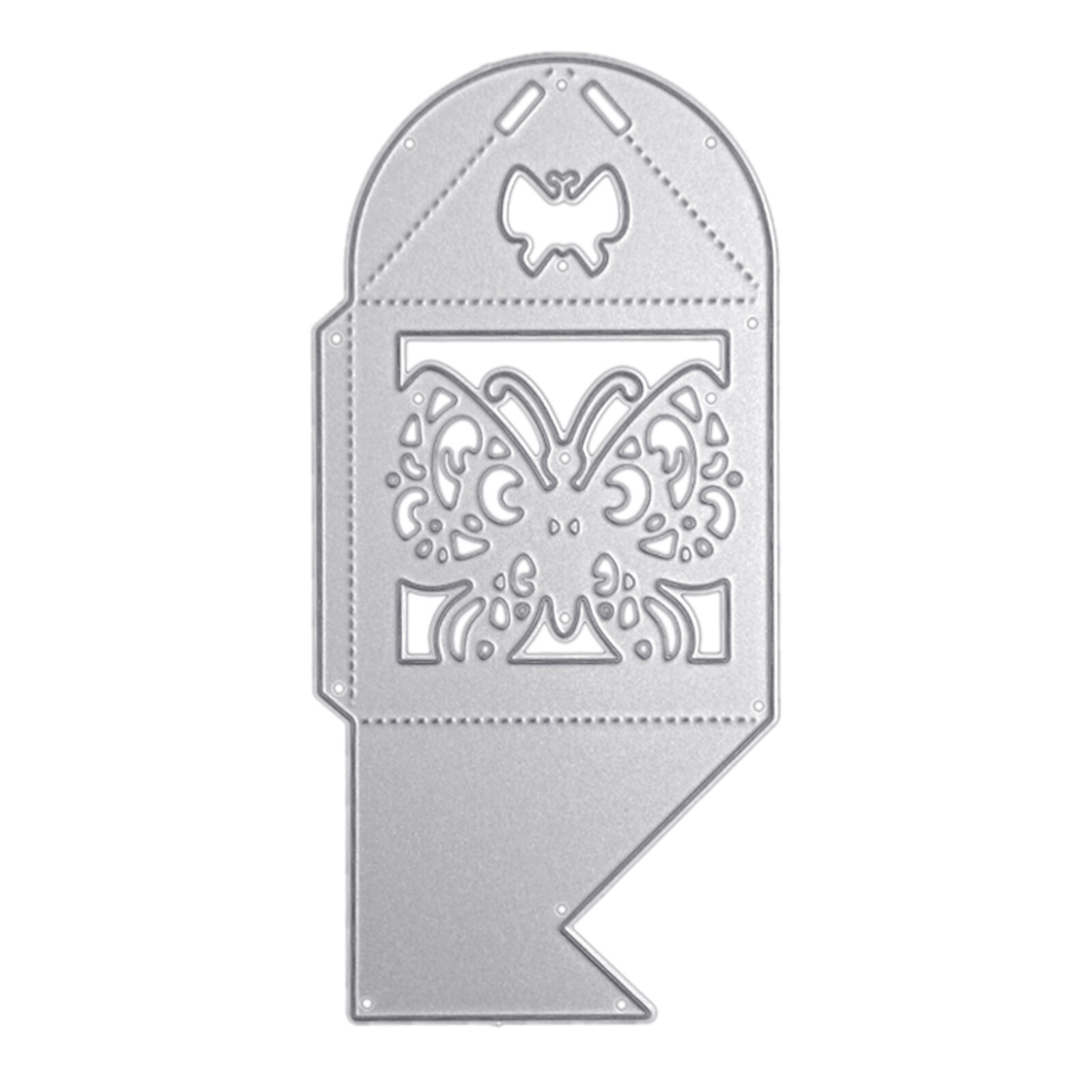 Для Коробки-Бабочки Металлические Режущие Штампы DIY Штампы Ремесла Шаблон Формы Трафареты