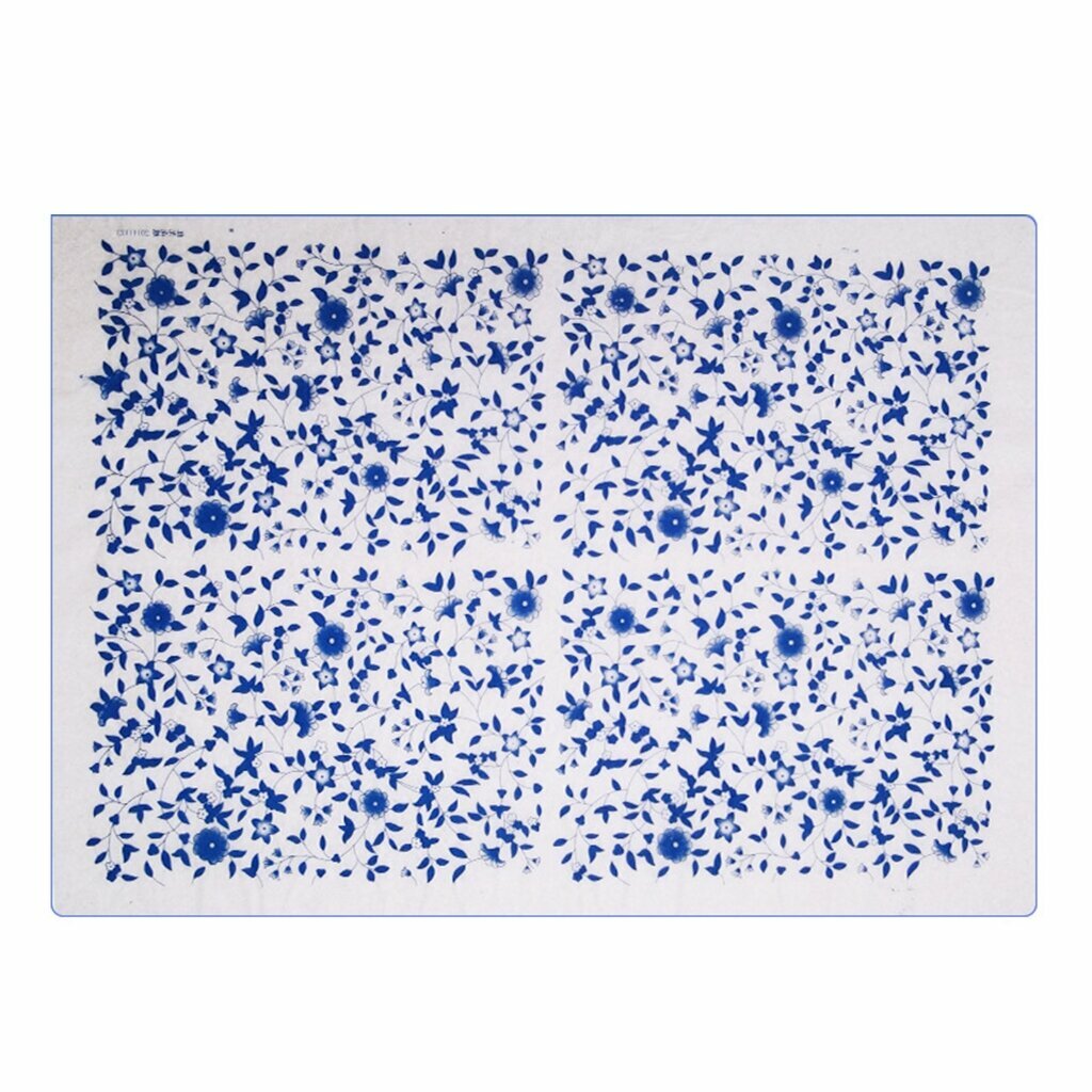 Керамическая бумага Керамическая посуда Бумага для переноса керамической глины Подглазурная цветочная бумага Фарфоровая бумага Бумага для керамической эмали