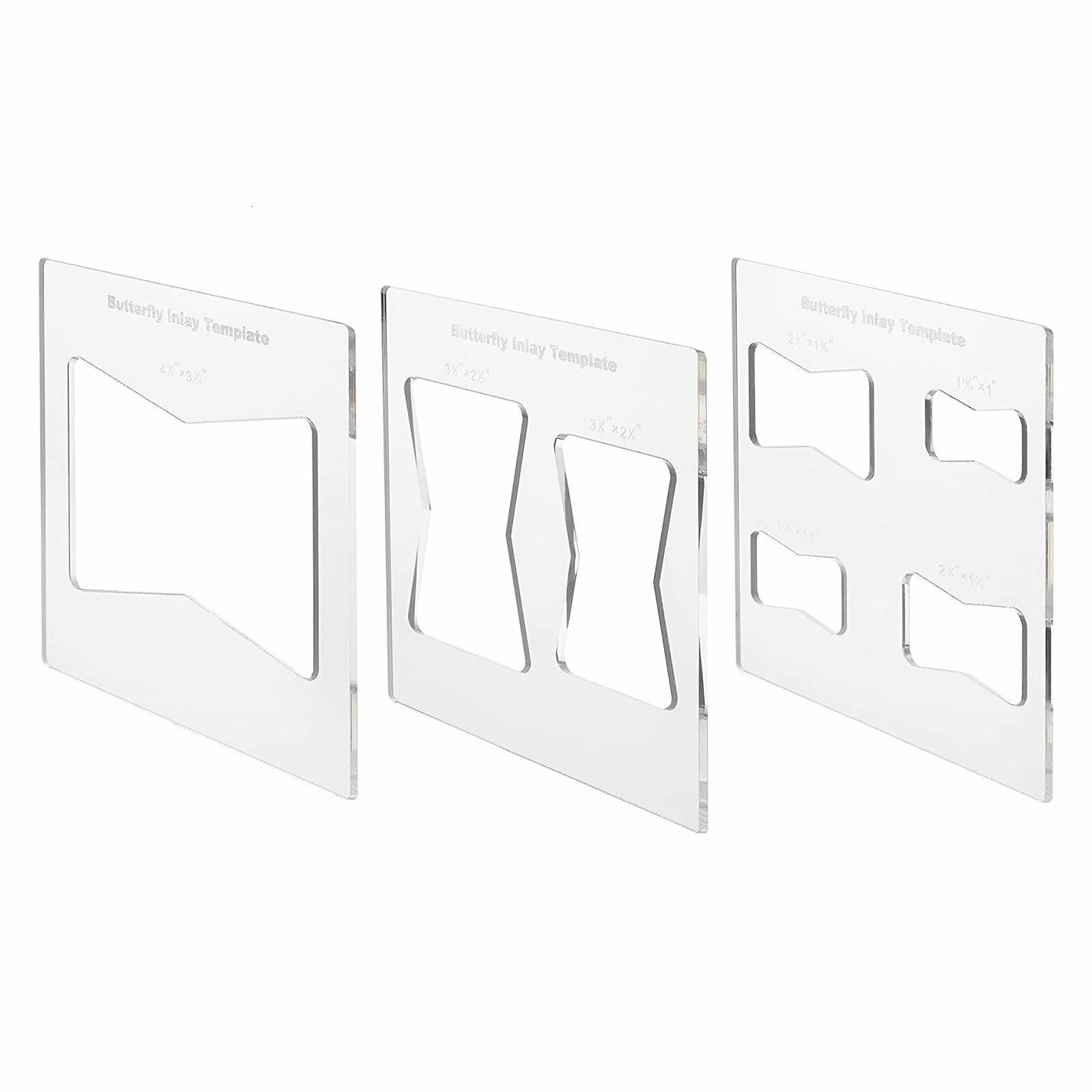 3шт, шаблон мозаики в виде бабочки