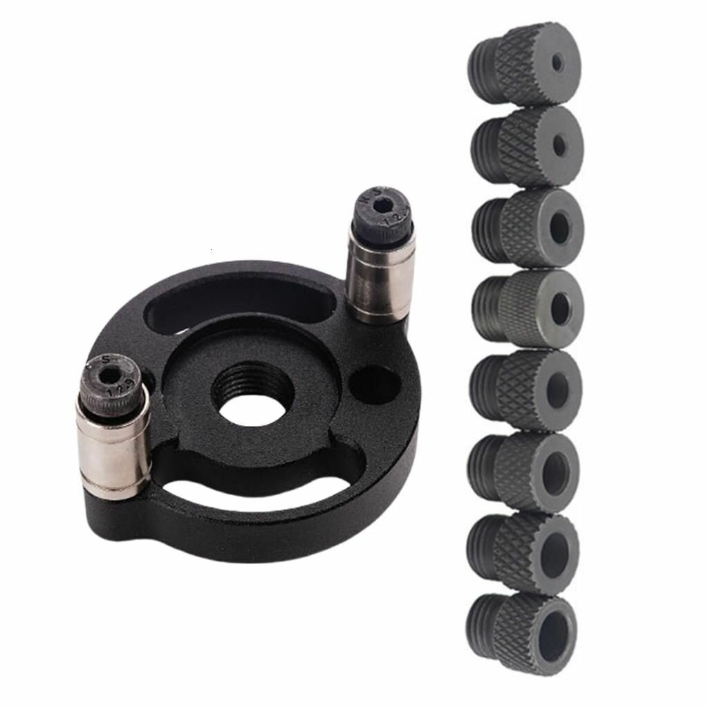 Деревообрабатывающий прямой дырокол-черный круглый набор сверл 3 4 5 6 7 8 9 10 мм