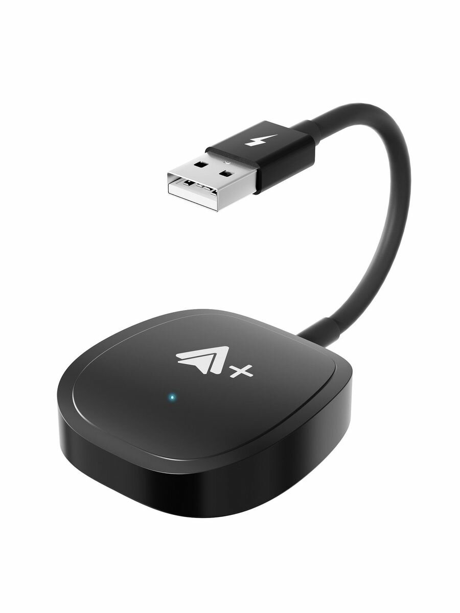 Адаптер Carlinkit "TBox", для iPhone, беспроводной, черный матовый