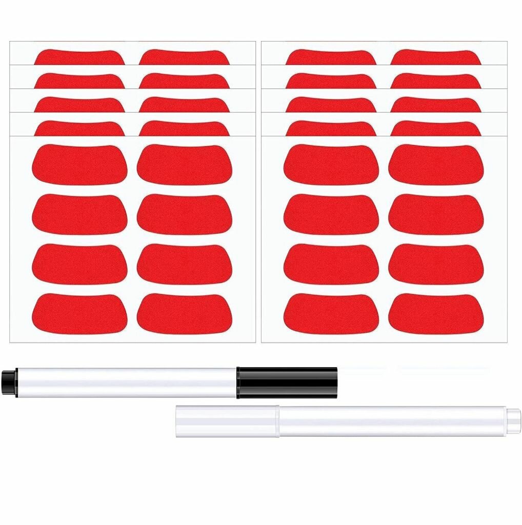 Черные наклейки для спортсменов легко снимаются и не повреждают кожу, Токсичны