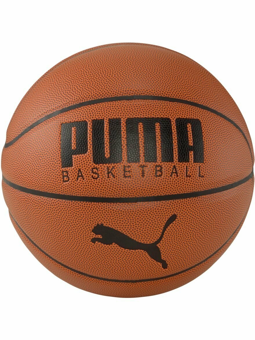 Мяч Puma Basketball Top Унисекс 8355701 7 полиуретан, эва, коричневый, черный