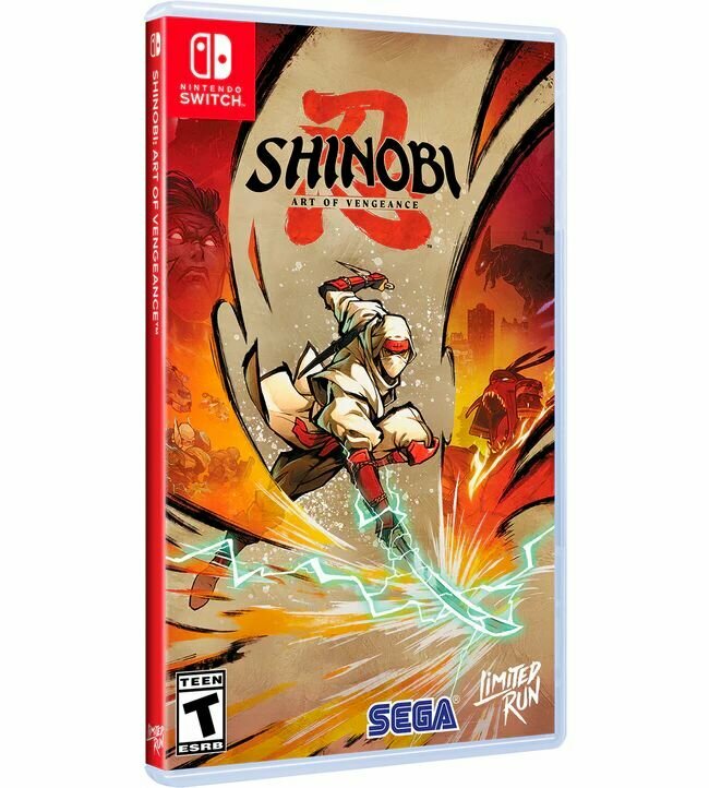 SHINOBI: Art of Vengeance (LRG) , для Nintendo Switch , Картридж, Русские субтитры