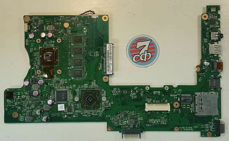 Материнская плата ноутбука Asus X501U 2 Gb