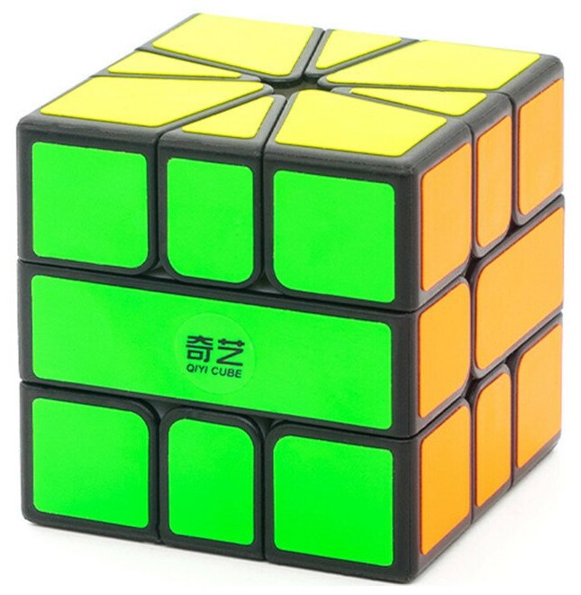 Головоломка-скваир QiYi MoFangGe Square-1 QiFa Черный
