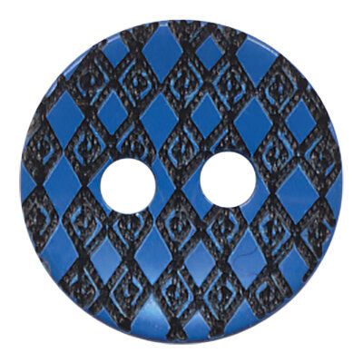 Пуговица "Gamma" AY 9952 16 " ( 10 мм) № D918 светло-синий