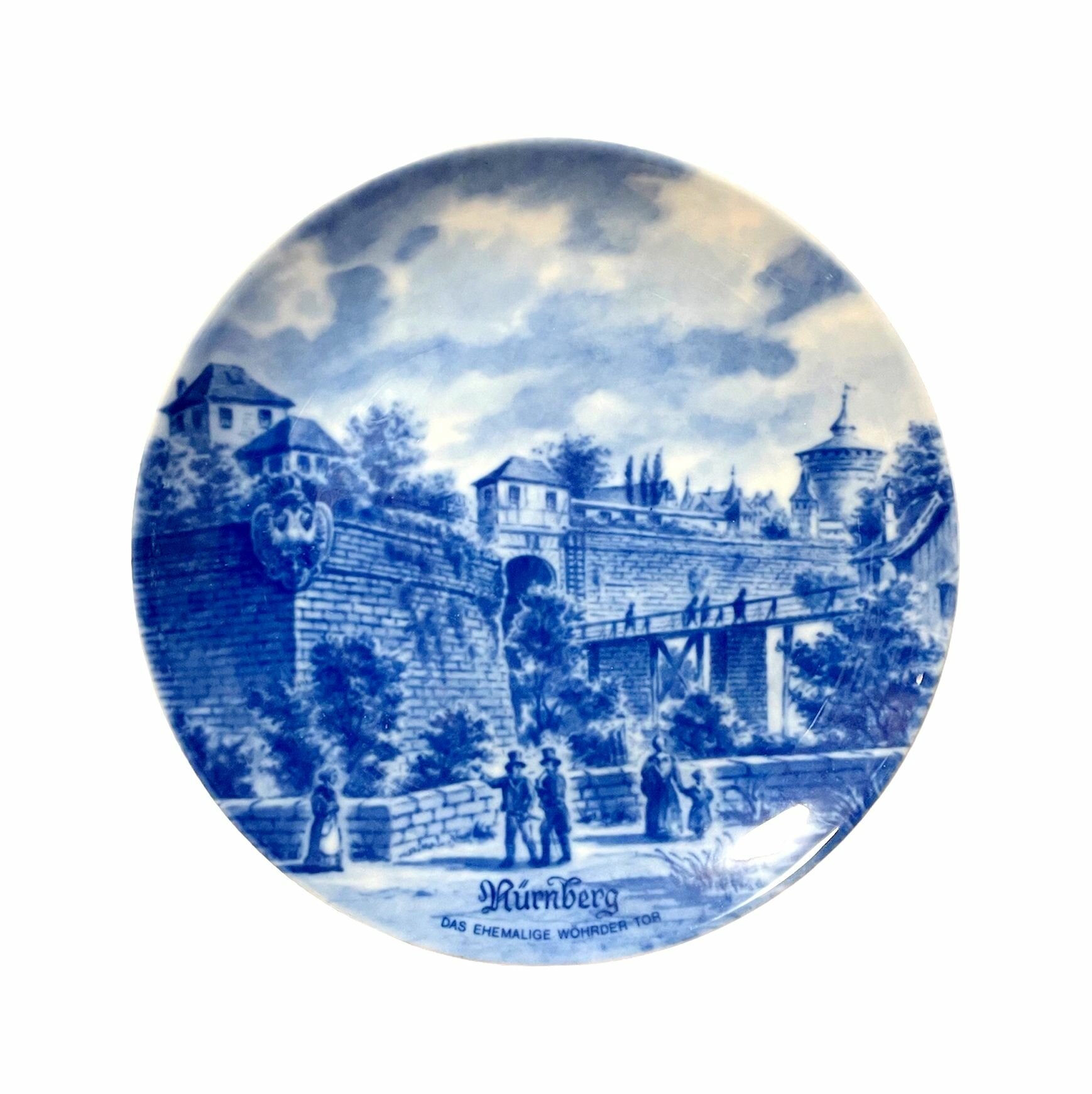 Декоративная тарелка Нюренберг 1985 год, Алка Кунст. Германия
